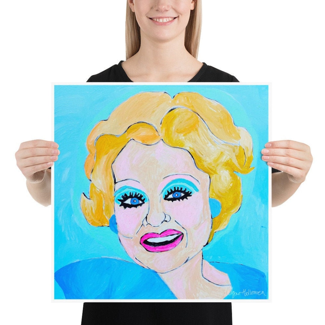 Tammy Faye Art Printtelevangelist PTL 700 Club Jim Bakker We're Blest ...
