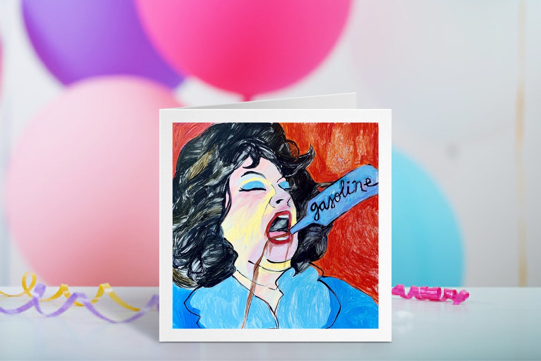 Francine Fishpaw Birthday Card Divine Polyester Gasoline John Waters ...
