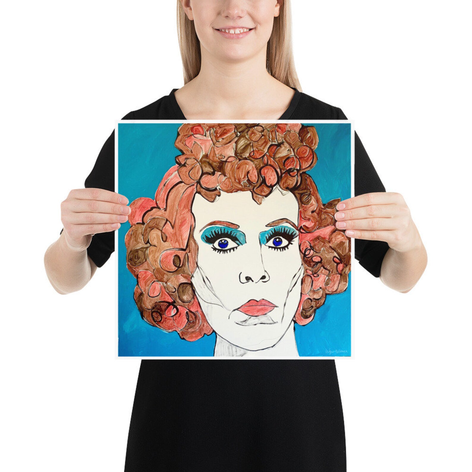 Eunice Higgins Art Print Mama's Family Carol Burnett Show Thelma Harper ...