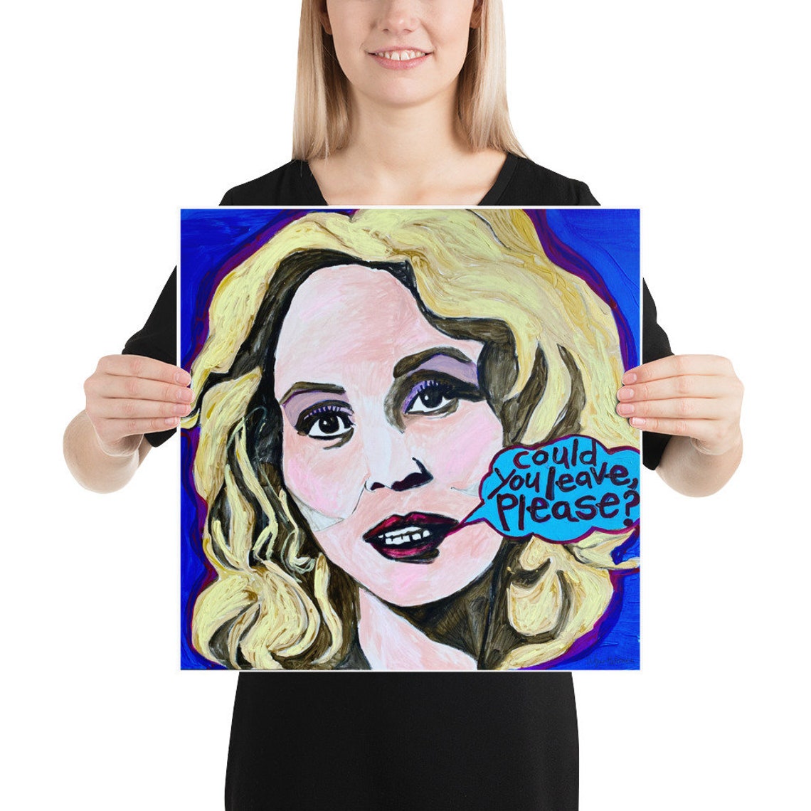 Faye Dunnaway Art Print - Etsy