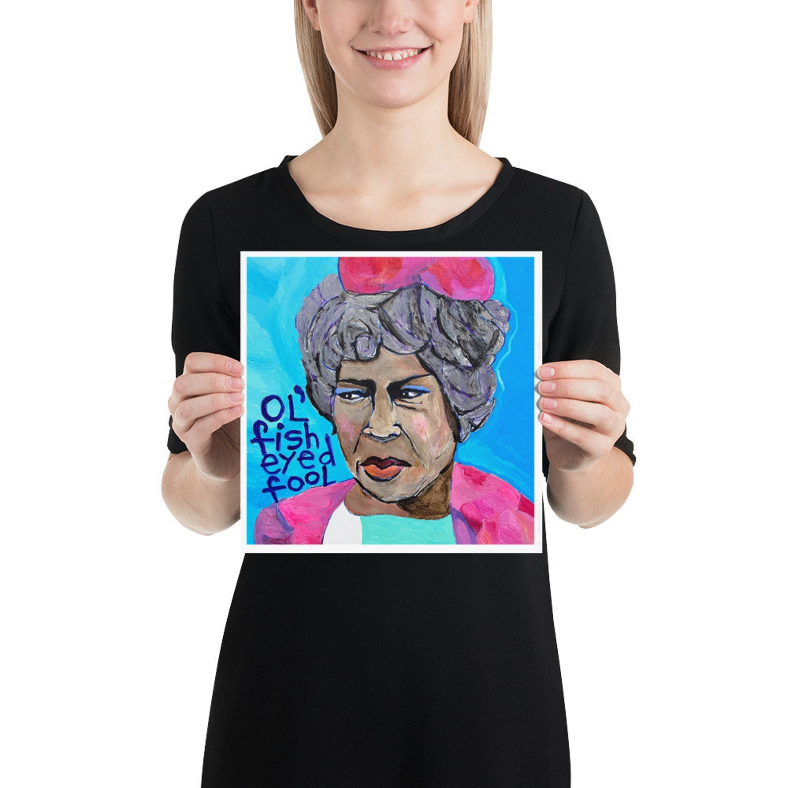 Aunt Esther Art Print Lawanda Page Fish Eyed Fool Sanford and - Etsy