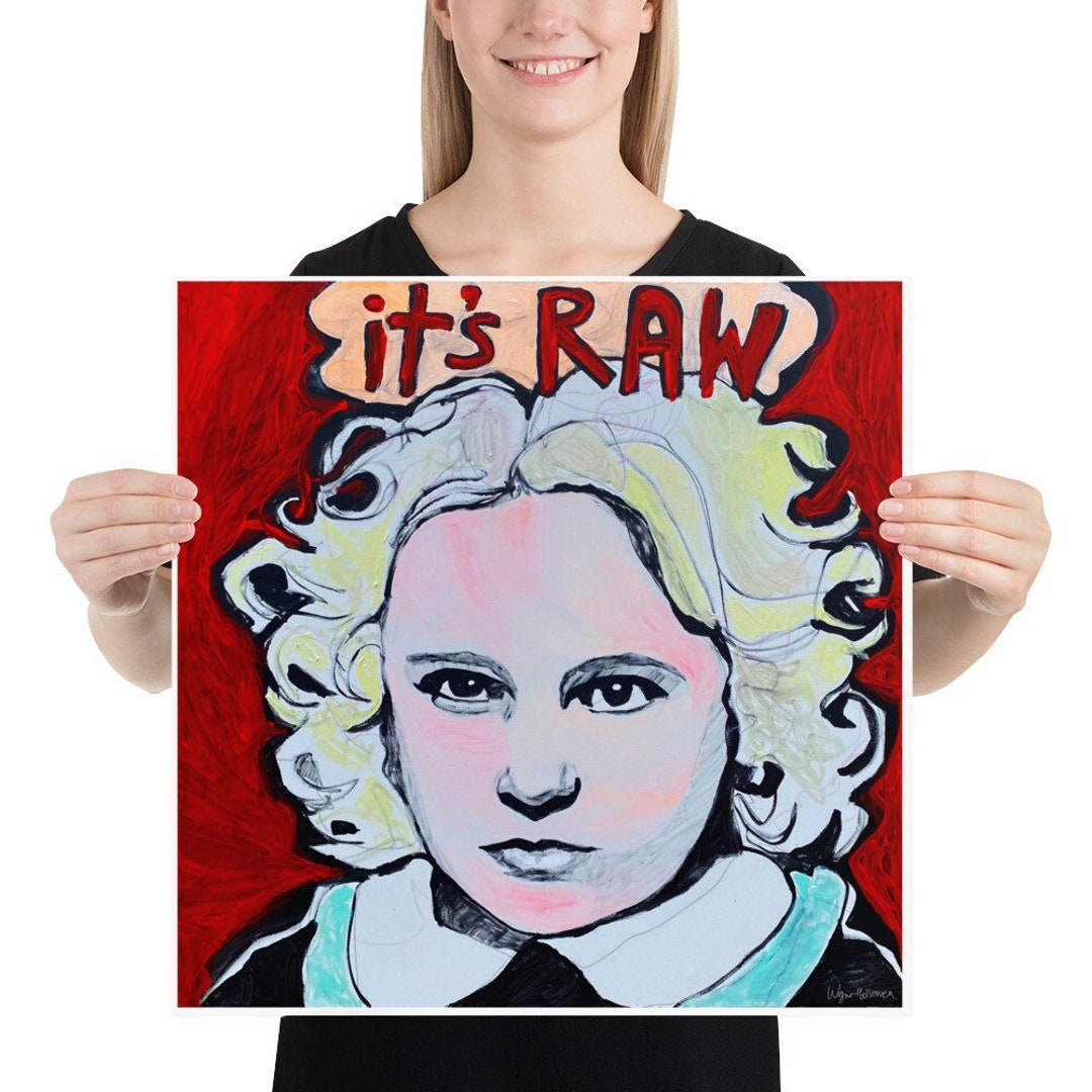 Mommie Dearest Art Print Faye Dunaway Joan Crawford No Wire Hangers Don ...