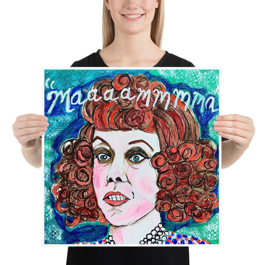 Eunice Higgins Art Print Mamas Family Carol Burnett Show Thelma Harper ...