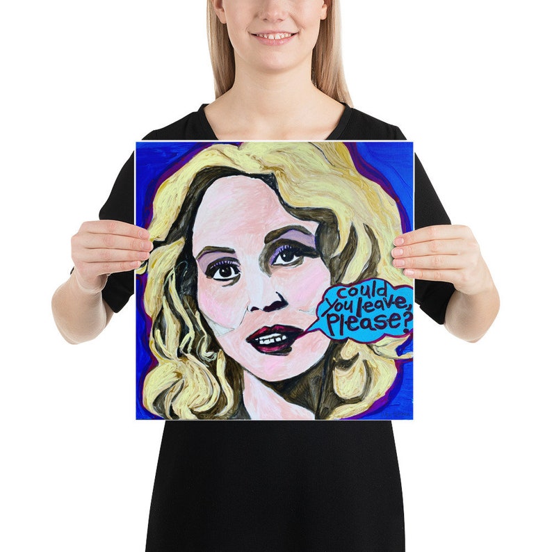 Faye Dunnaway Art Print - Etsy