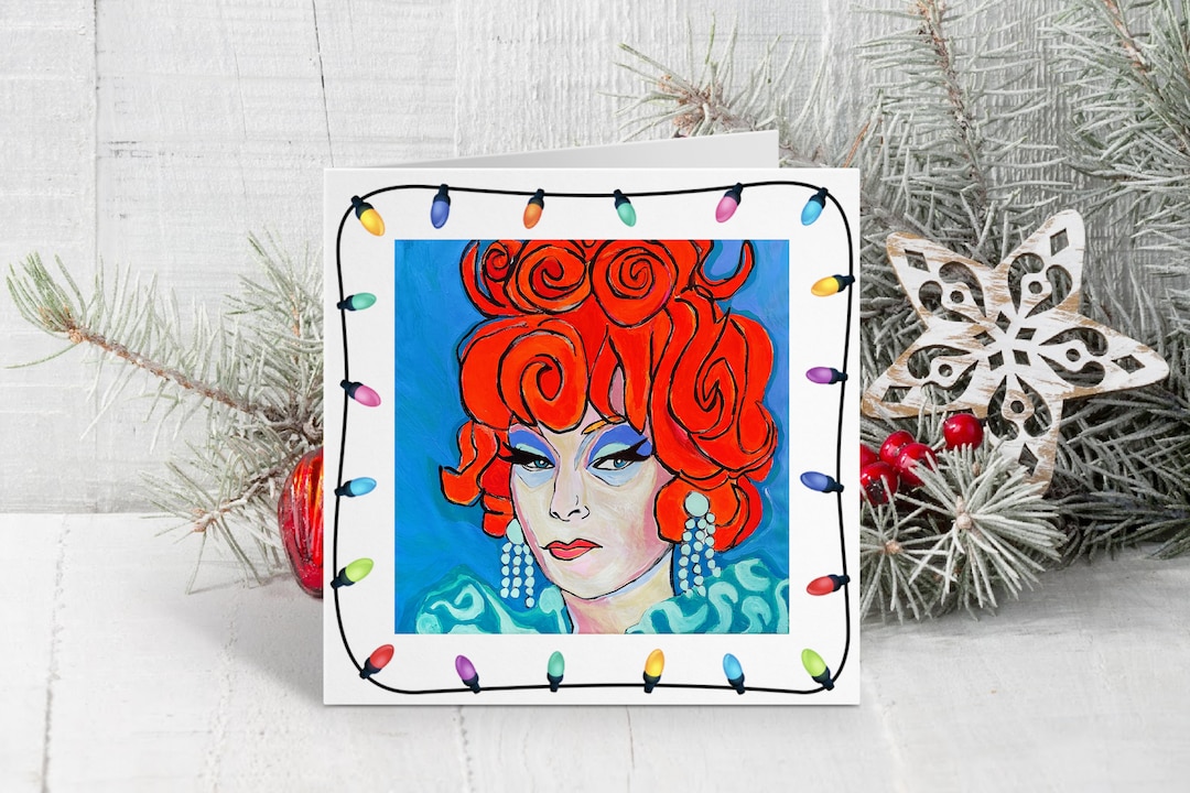 Endora Christmas Cards Set of 10 Agnes Moorehead Bewitched Samantha ...