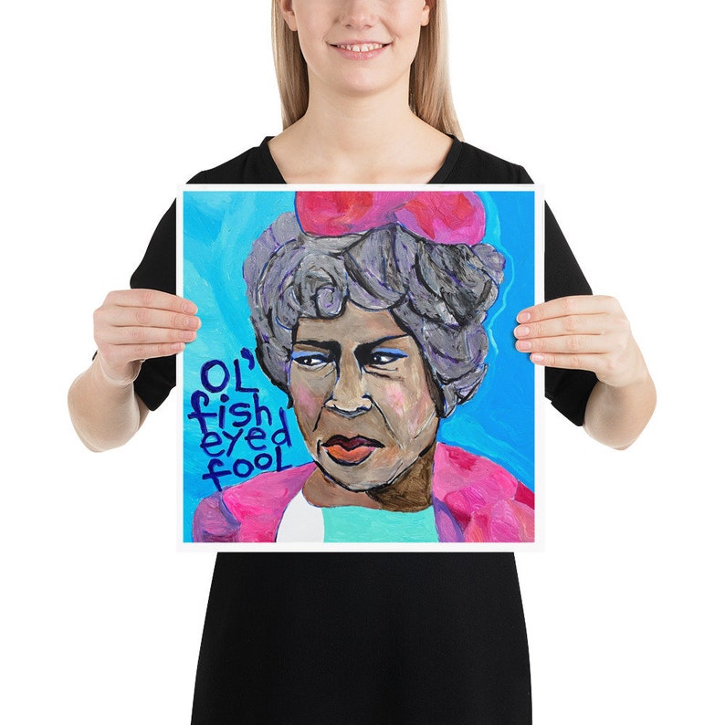 Aunt Esther Art Print Lawanda Page Fish Eyed Fool Sanford and - Etsy