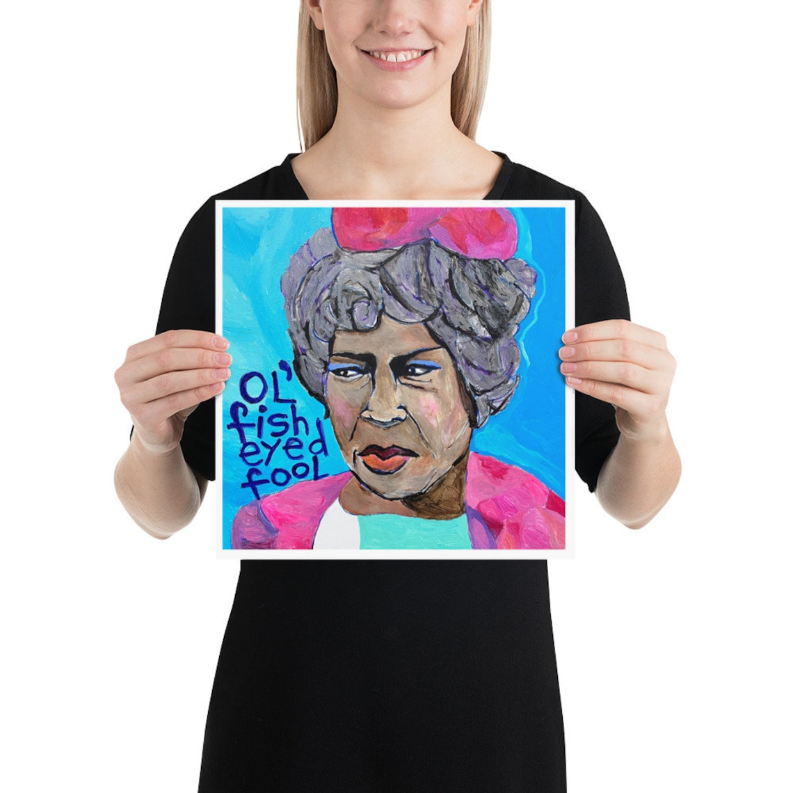 Aunt Esther Art Print Lawanda Page Fish Eyed Fool Sanford and - Etsy