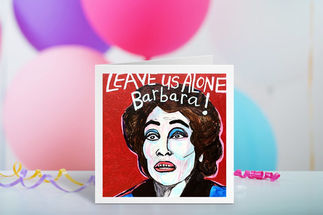 Mommie Dearest Birthday Card Barbara Faye Dunaway Joan Crawford No Wire ...