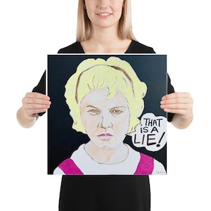 Mommie Dearest Art Print Faye Dunaway Joan Crawford Vintage Mildred ...