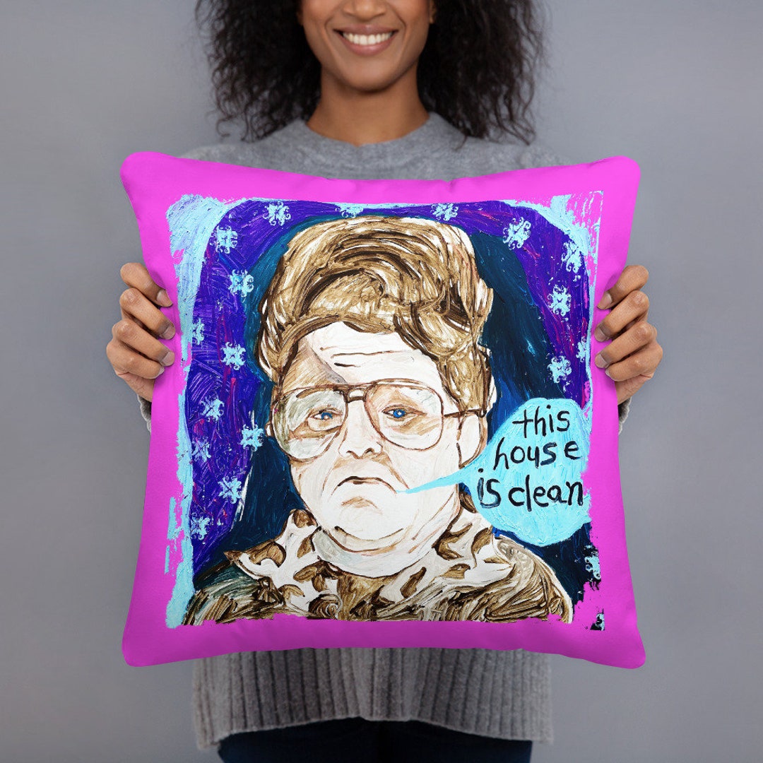 Zelda Rubenstein Pillow Tangina Barrons Poltergeist This House is Clean ...