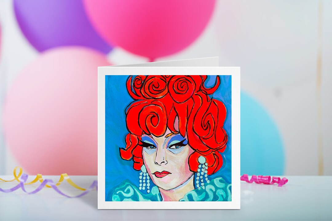 Endora Birthday Card Agnes Moorehead Bewitched Elizabeth Montgomery ...