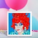 Endora Birthday Card Agnes Moorehead Bewitched Elizabeth Montgomery ...