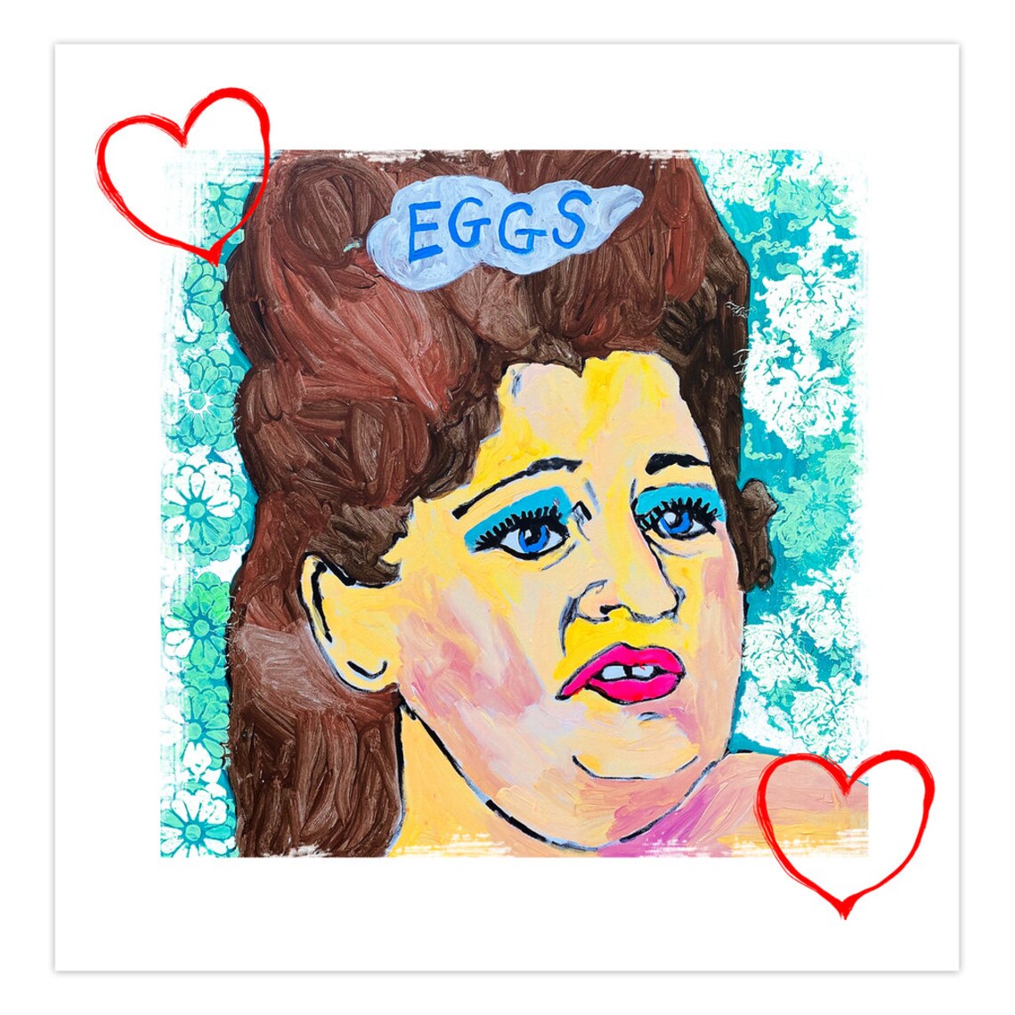 Valentine Card Edith Massey Eggs Egg Lady Edie Female Trouble - Etsy