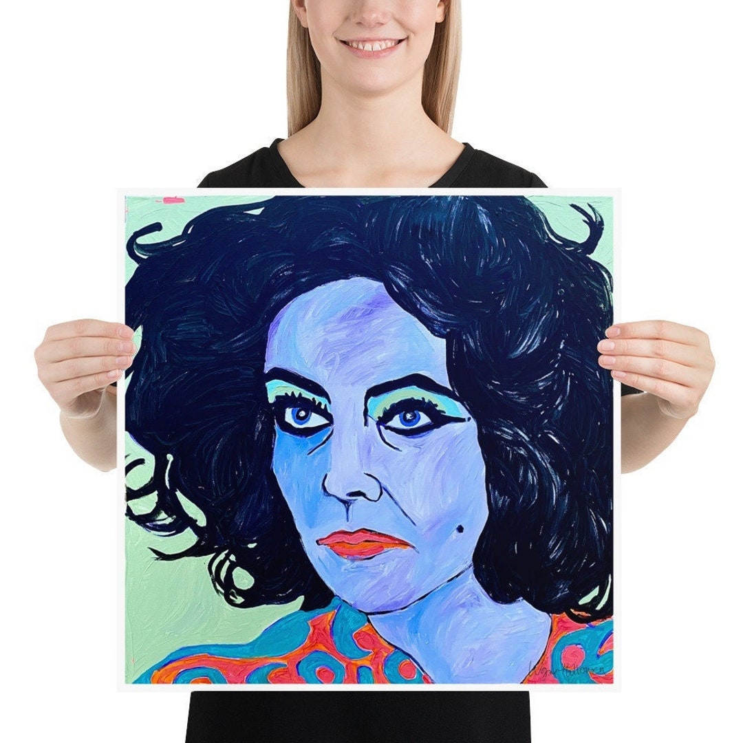 Elizabeth Taylor Art Print Driver's Seat Identikit Who's Afraid of ...
