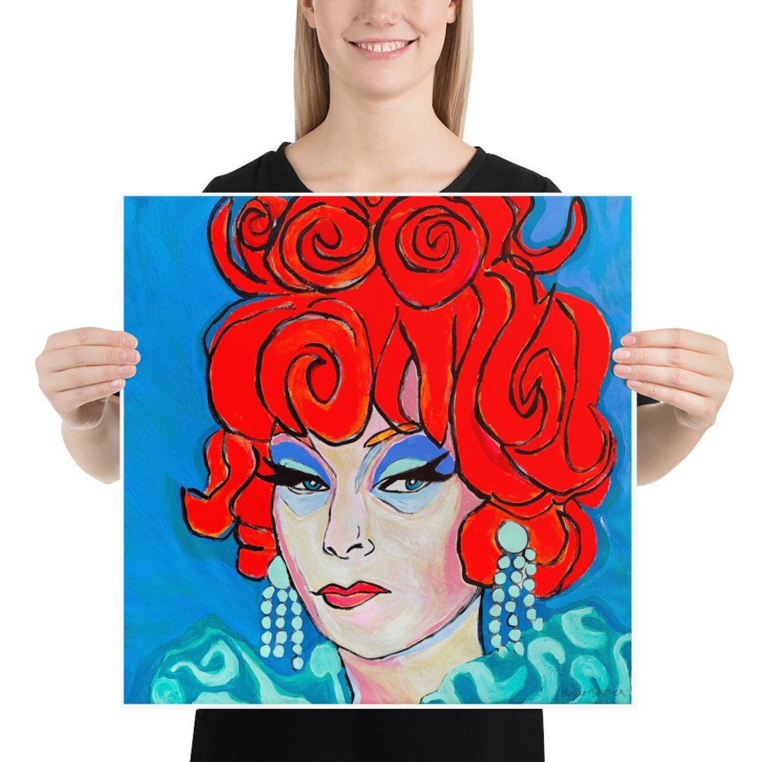 Endora Art Print Agnes Moorehead Bewitched Elizabeth Montgomery Paul ...