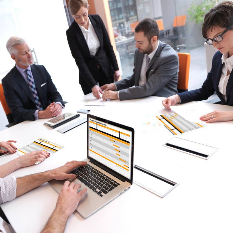 1-year Project Initiative Template | 1-pager | Project Management ...