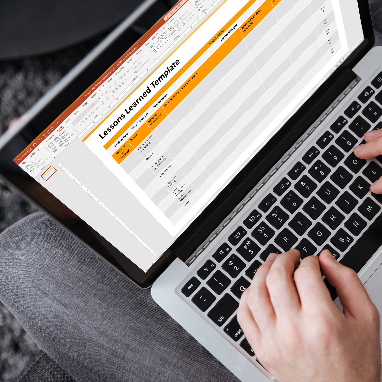 Lessons Learned Template | Project Management | Project Manager ...