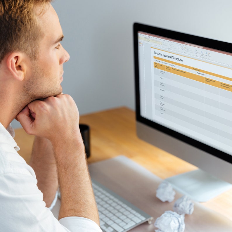 Lessons Learned Template | Project Management | Project Manager ...