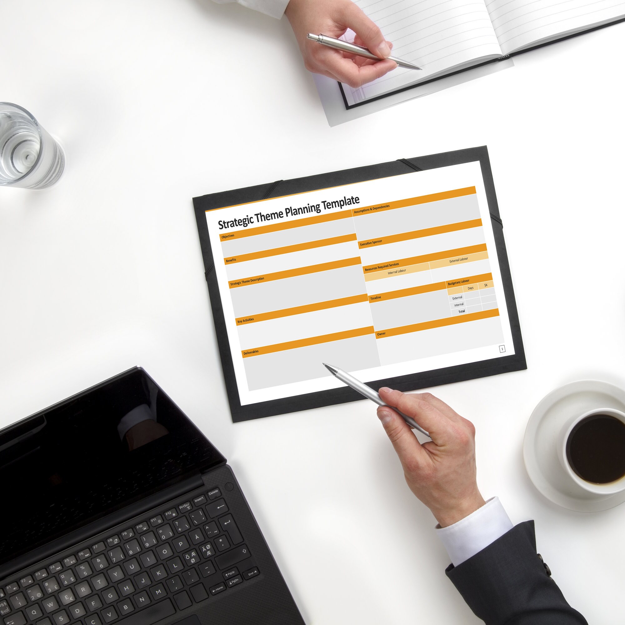 Strategic Theme Planning Template: Business & Project Plan (printable ...