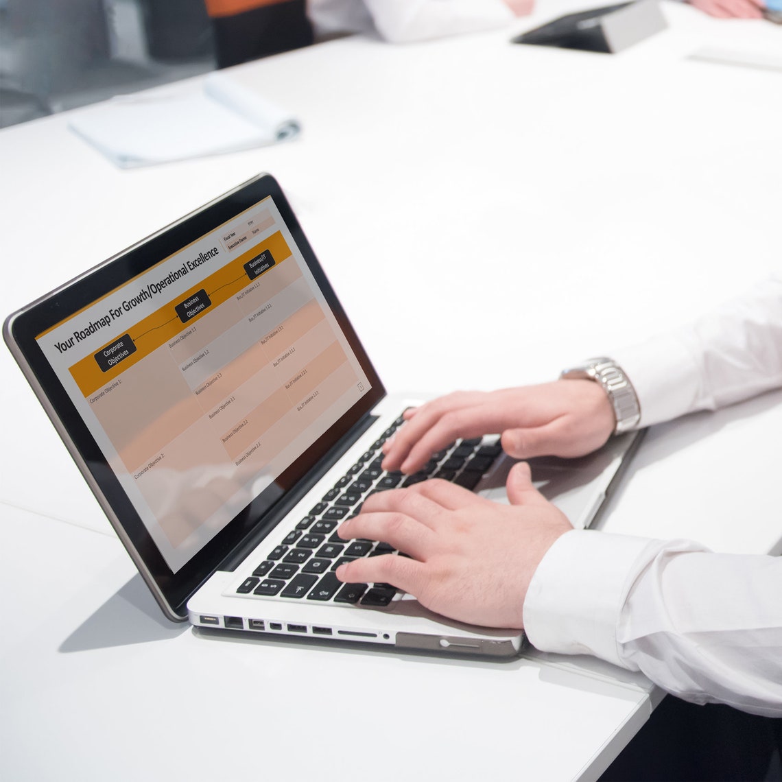 Business Roadmap Objectives Alignment Template | Action Plan ...