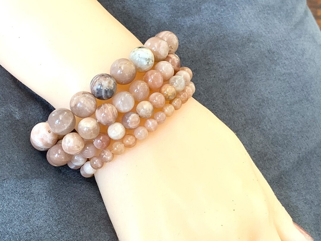 Sunstone Bracelet Stretch Bracelet High Quality Grade AA - Etsy
