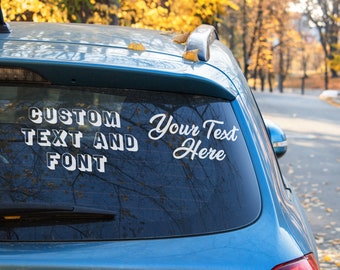 Design Custom Vinyl Wall Sticker Decal Lettering and Numbers | Etsy