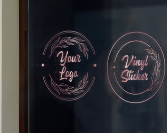 Custom Business Logo & Design Personalised Vinyl Cutting | Etsy