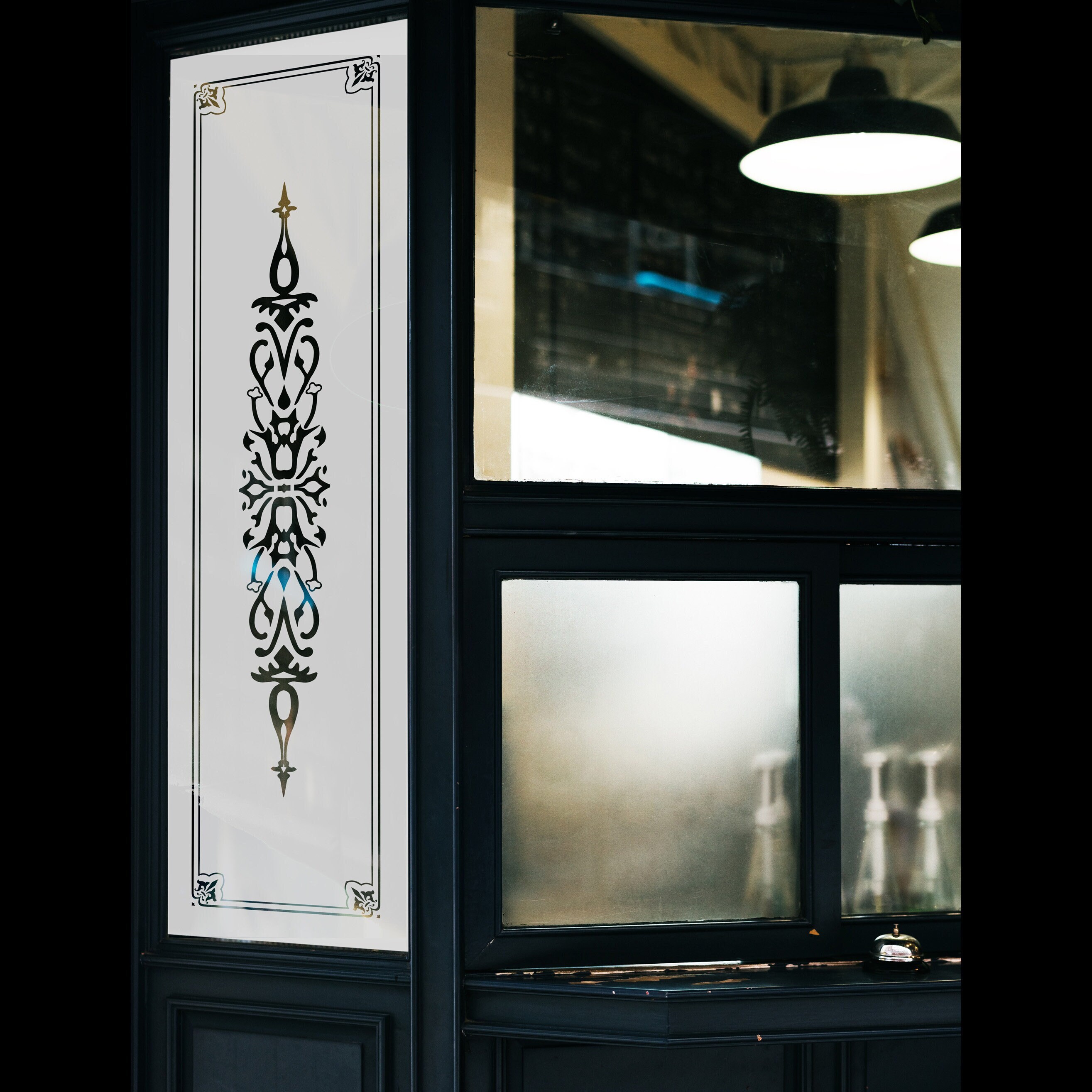 Victorian Pub Bar Frosted Window Etch Vinyl or Restaurant Window Design Sticker Decal Lettering for Windows Small to Large Etsy UK