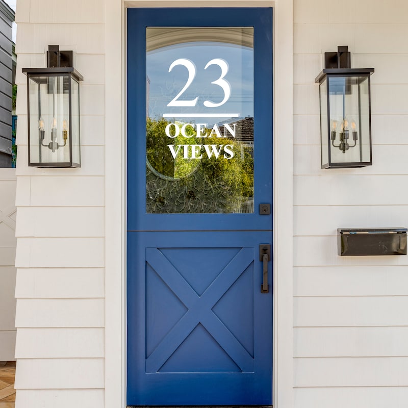 Stick on Door Number - Etsy UK