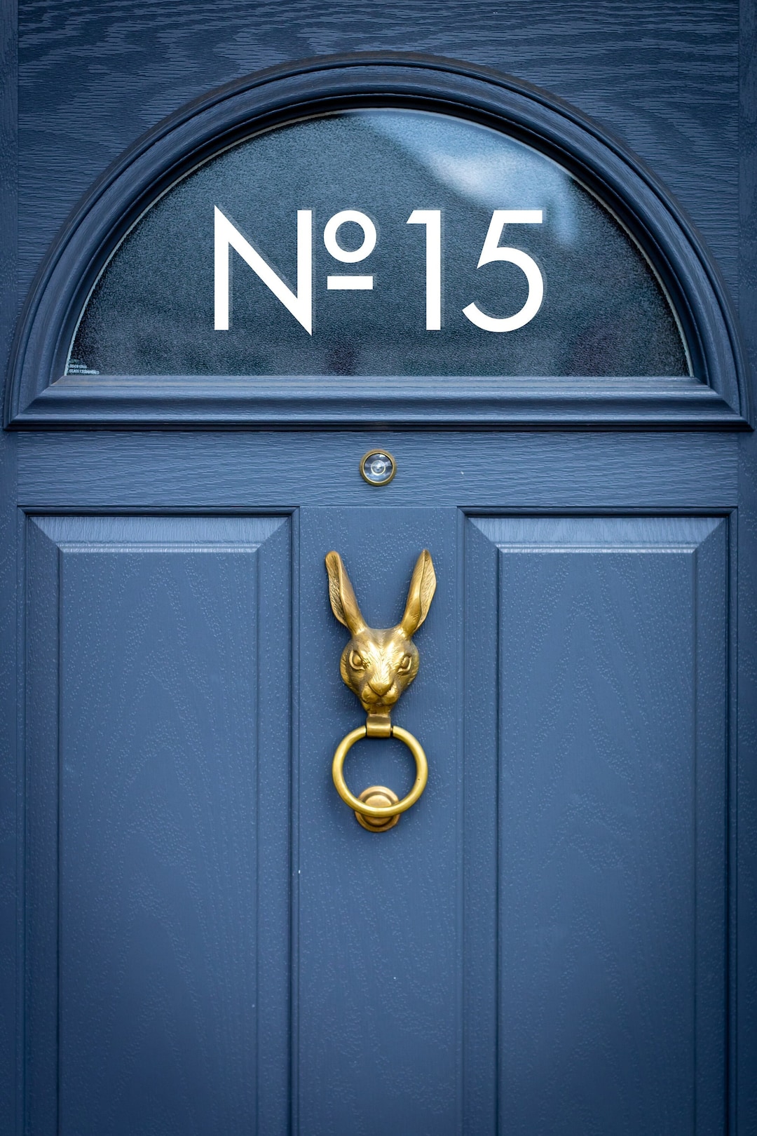 House Door Number or Name Vinyl Sticker Decal Lettering for Windows ...