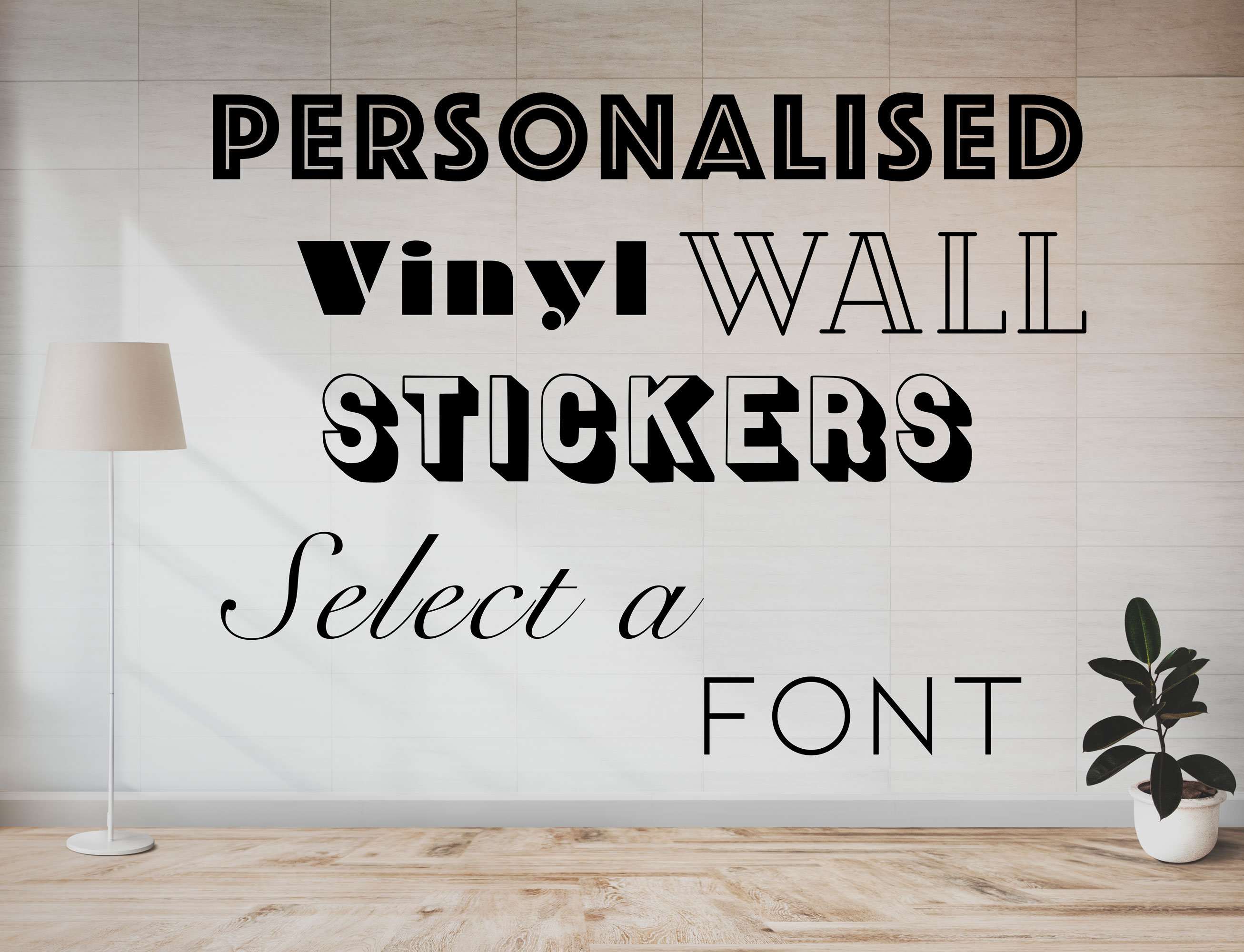 Design Personalised Vinyl Cutter Sticker Decal Lettering for | Etsy