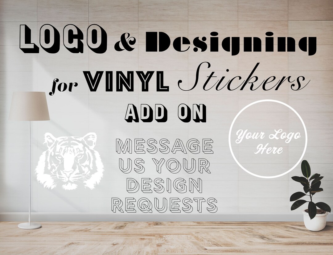 Design and Logo Making for Vinyl Decal Stickers - Etsy UK