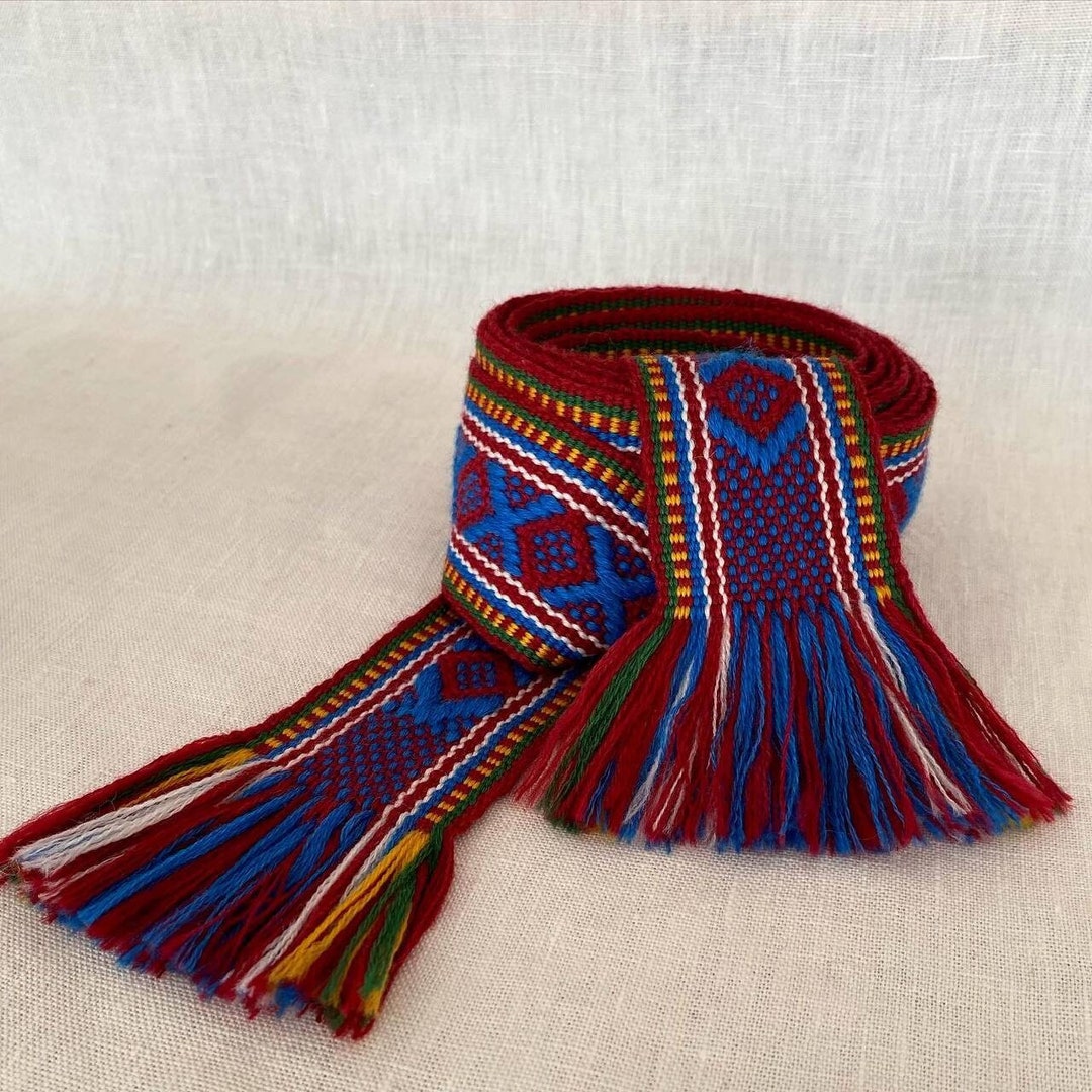 Handwoven Woolen Belt - Etsy