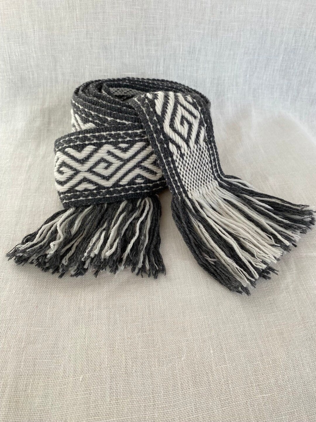 Handwoven Woolen Belt. - Etsy