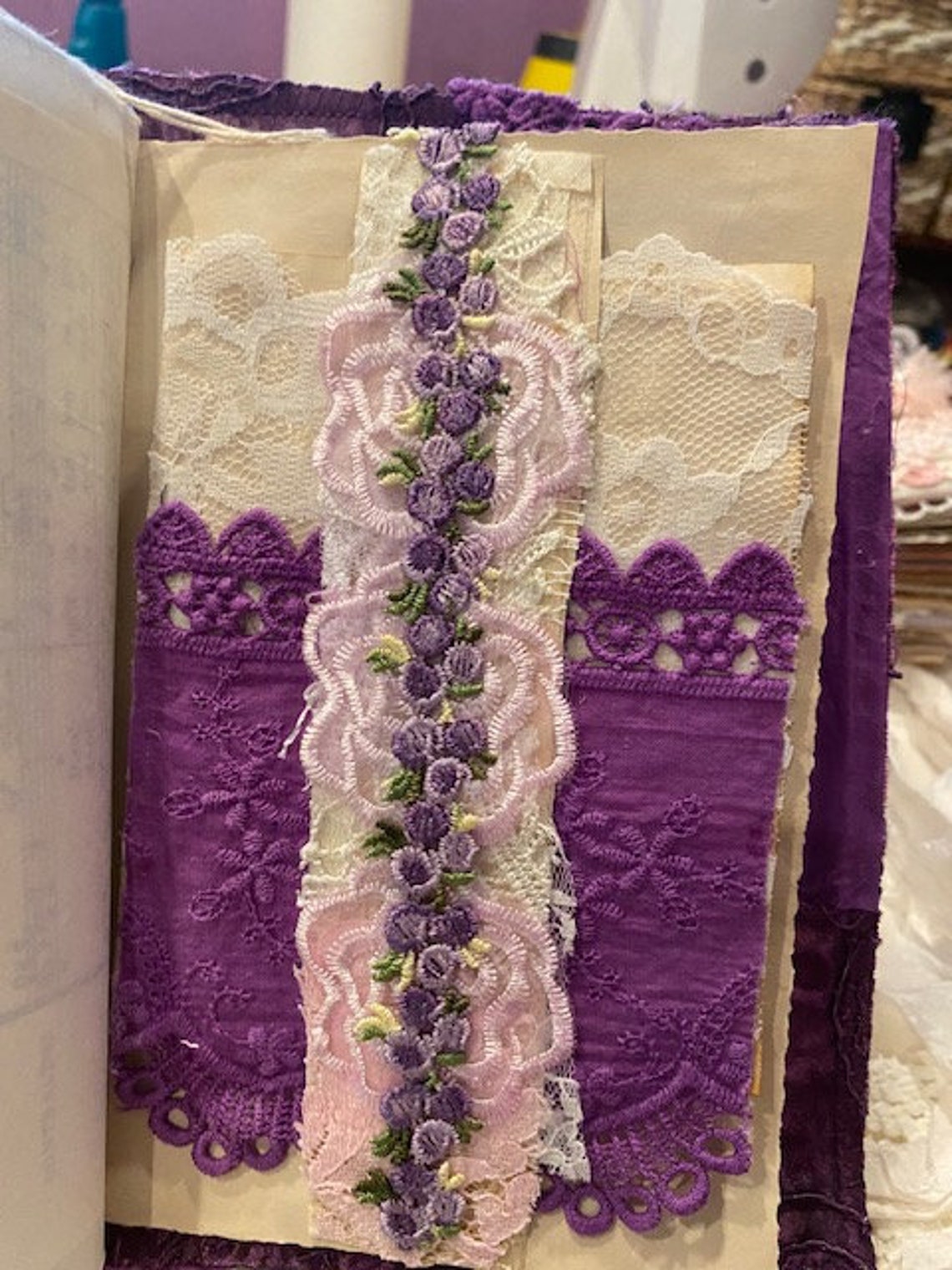 Gorgeous in Purple. Stunning Junk Journal. - Etsy