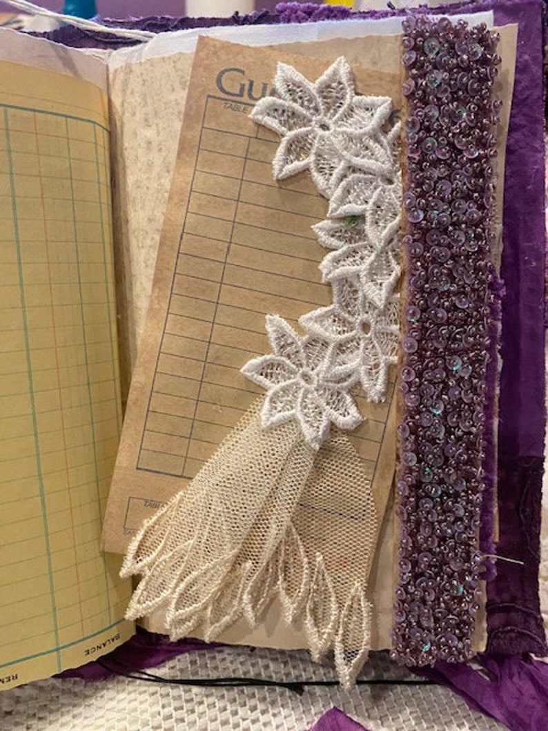 Gorgeous in Purple. Stunning Junk Journal. - Etsy