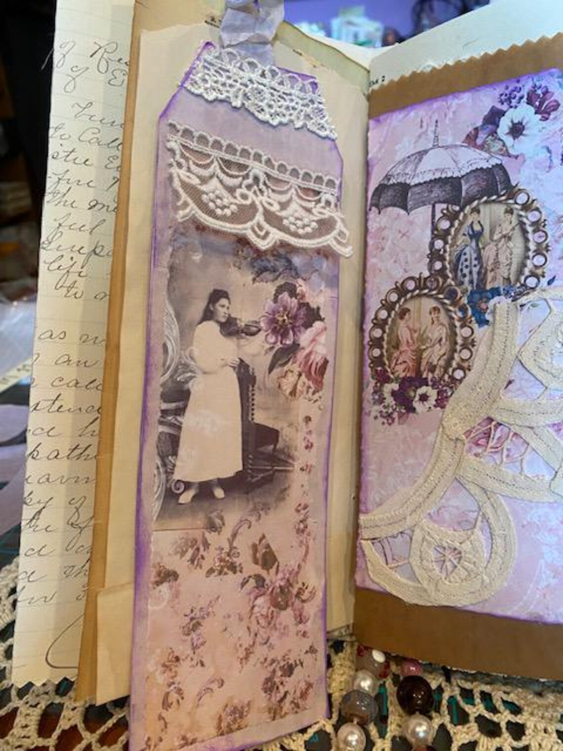 Soft Velvet Cover Junk Journal - Etsy