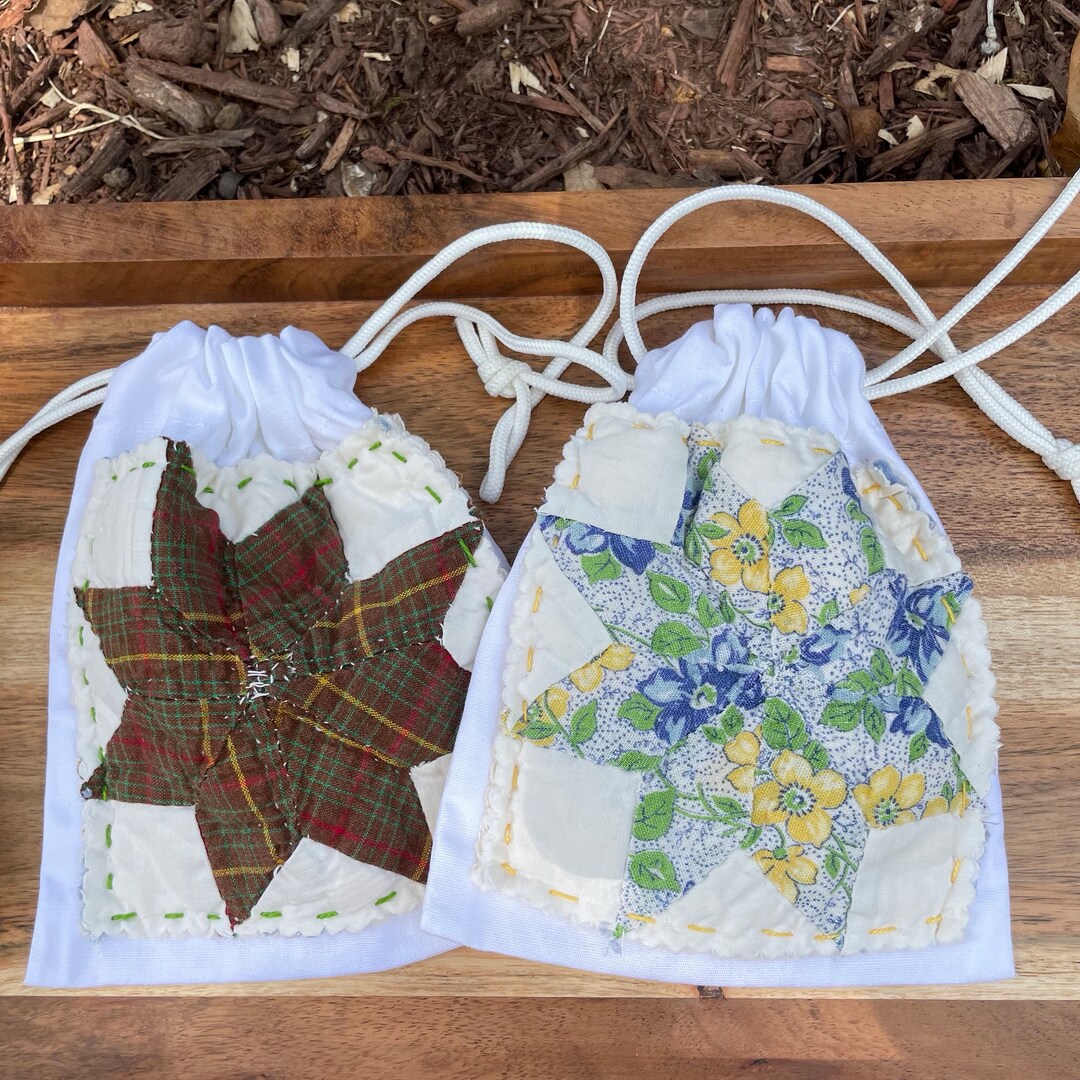 Draw String Bag, Draw String Pouch Organizer, Jewelry Bag, Gift Bag ...