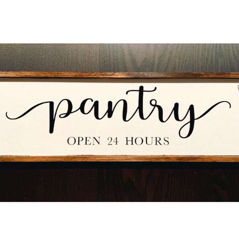 Pantry Sign - Etsy