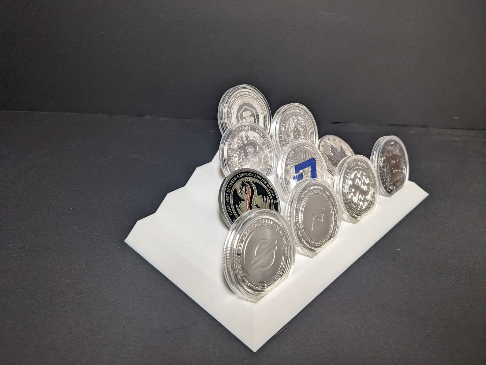 3D Printed Challenge Coin Holder - Etsy