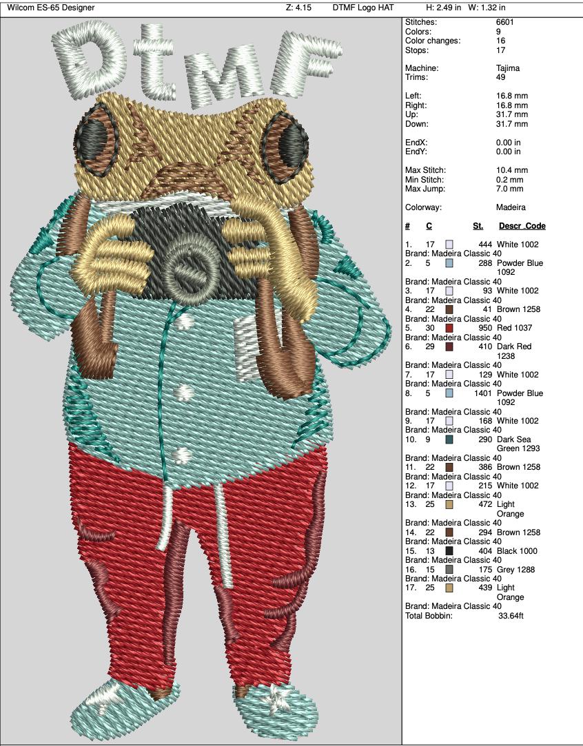 DTMF – Concho Bad Bunny Embroidery File – Digital Download – 2.49in X 1 ...