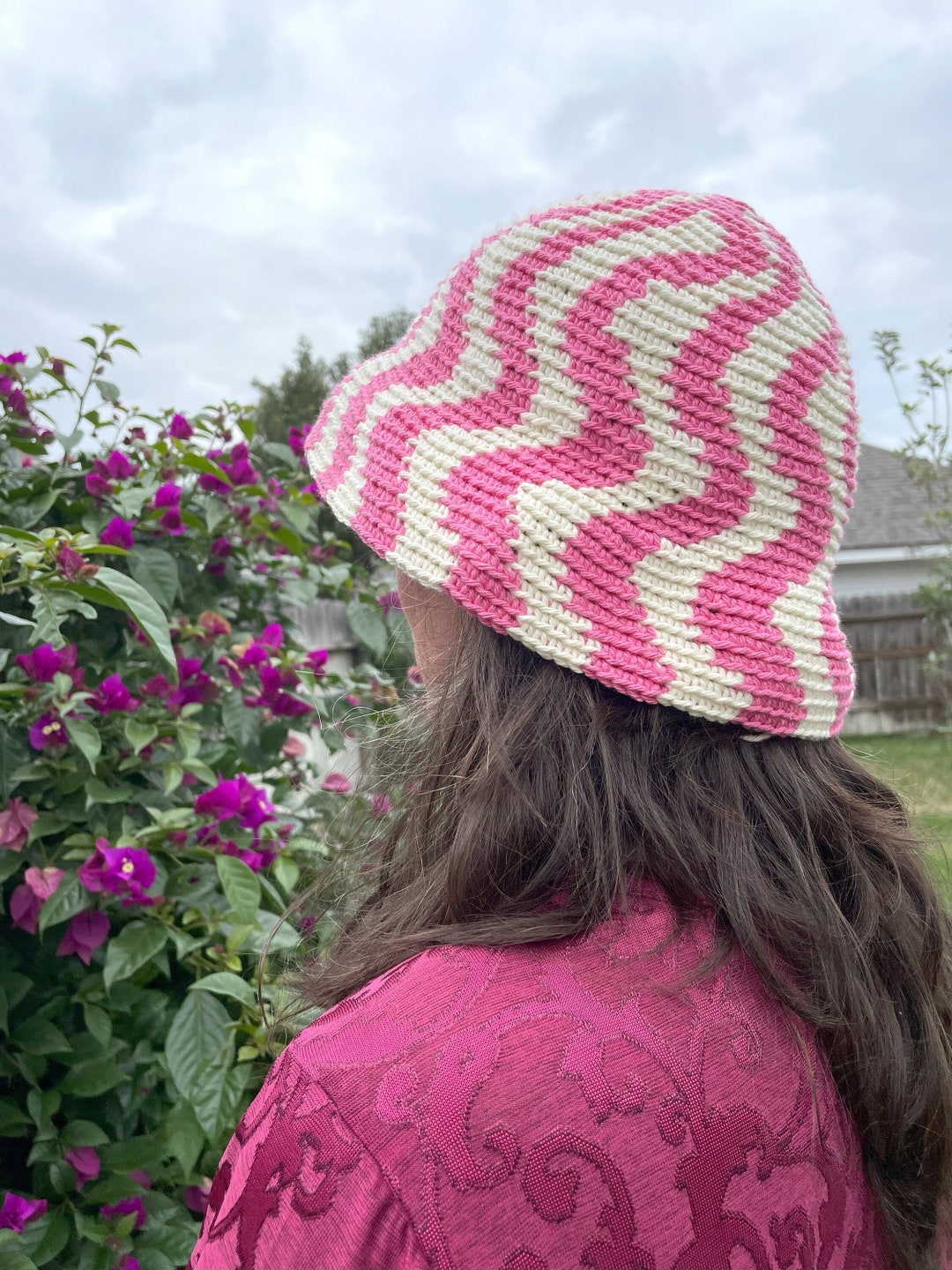 The Wavy Days Bucket Hat Advanced Level Crochet Pattern - Etsy