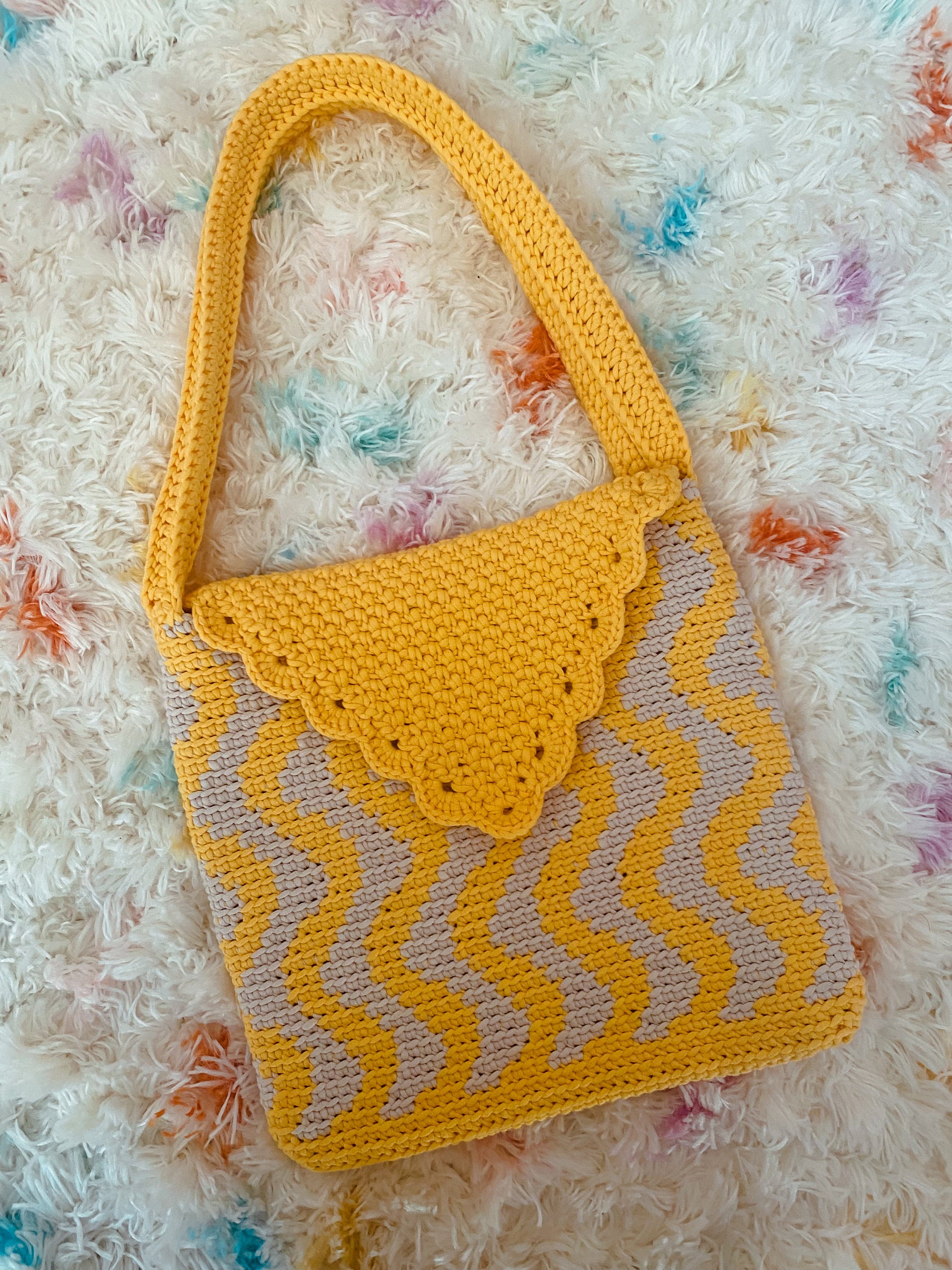 Wavy Days Tote Crochet Pattern - Etsy