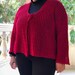The Mini Mesh Cardigan Knitting Pattern - Etsy