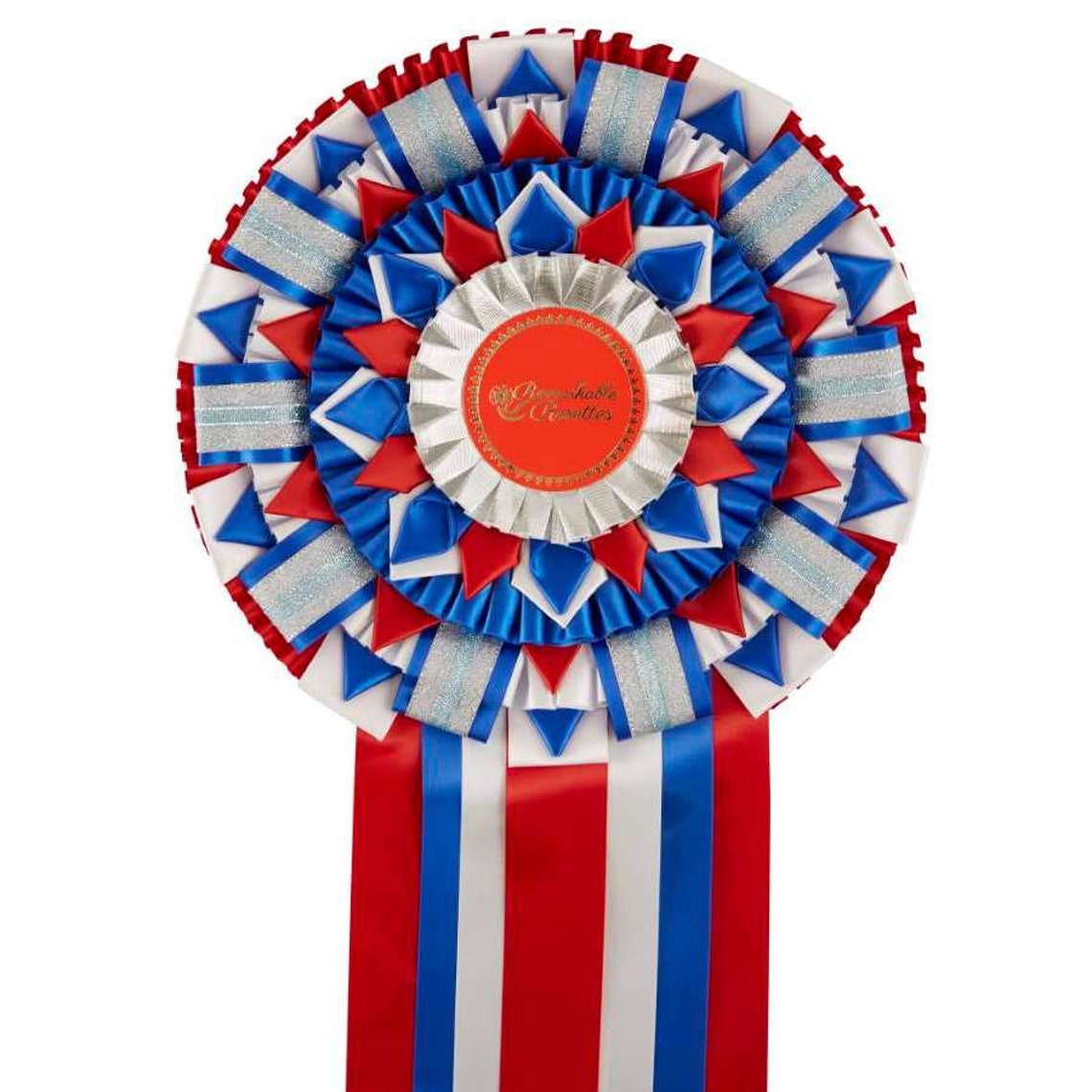Champion Rosette Ribbon Award Kentmere Custom Rosette Ribbon | Etsy