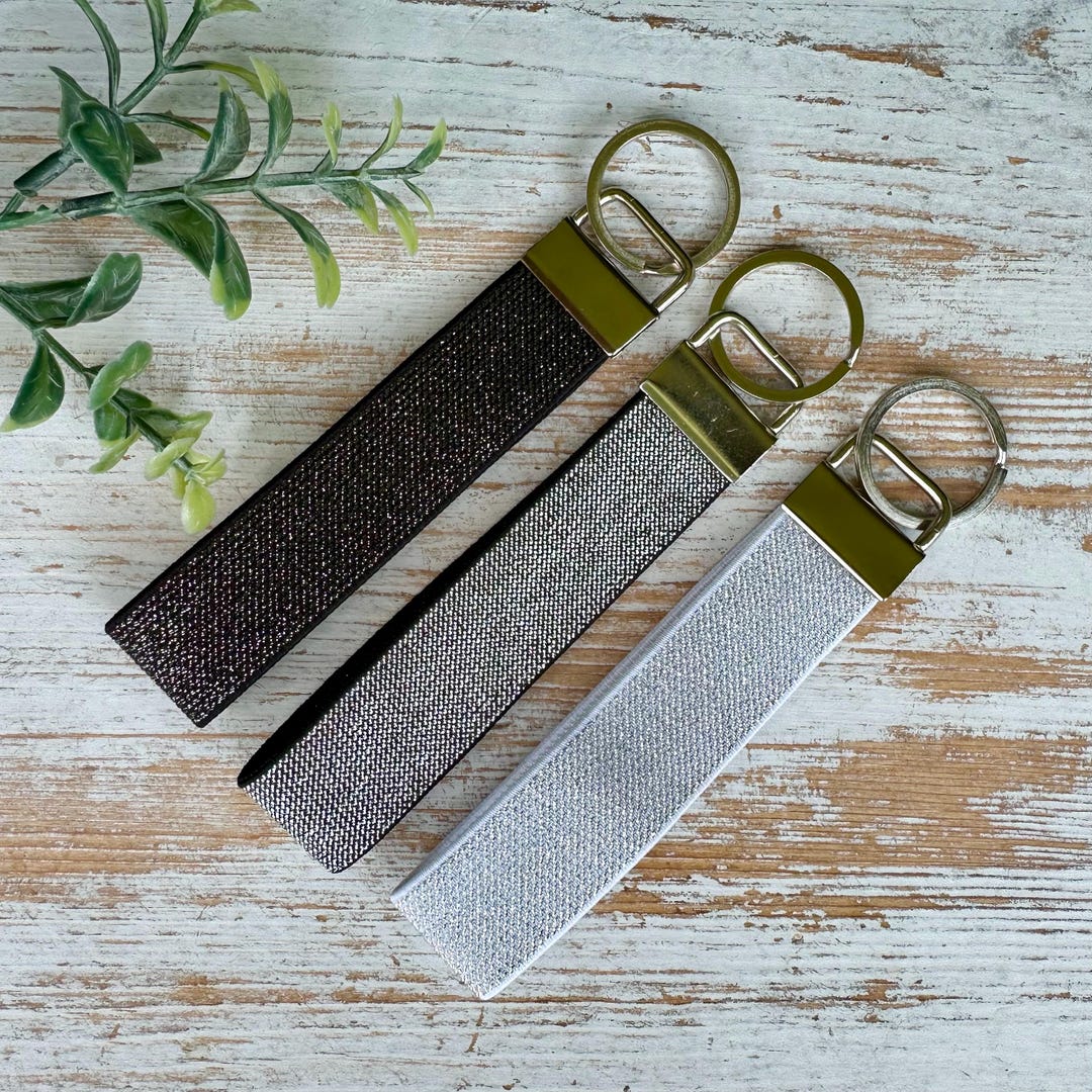 Elastic Wrist Lanyard | Key Fob Holder Strap | Stretchy Keychain ...