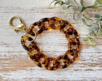 Chunky Chain Link Keychain - Etsy