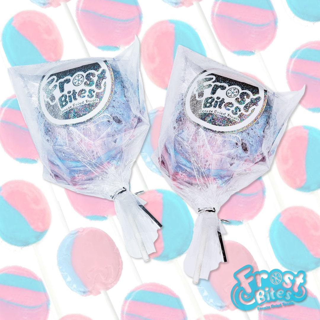 Freeze Dried Cotton Candy Lollipopz *made With Charms Fluffy Stuff ...