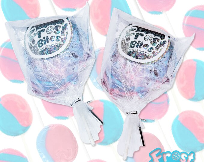 Freeze Dried Cotton Candy Lollipopz *made With Charms Fluffy Stuff ...