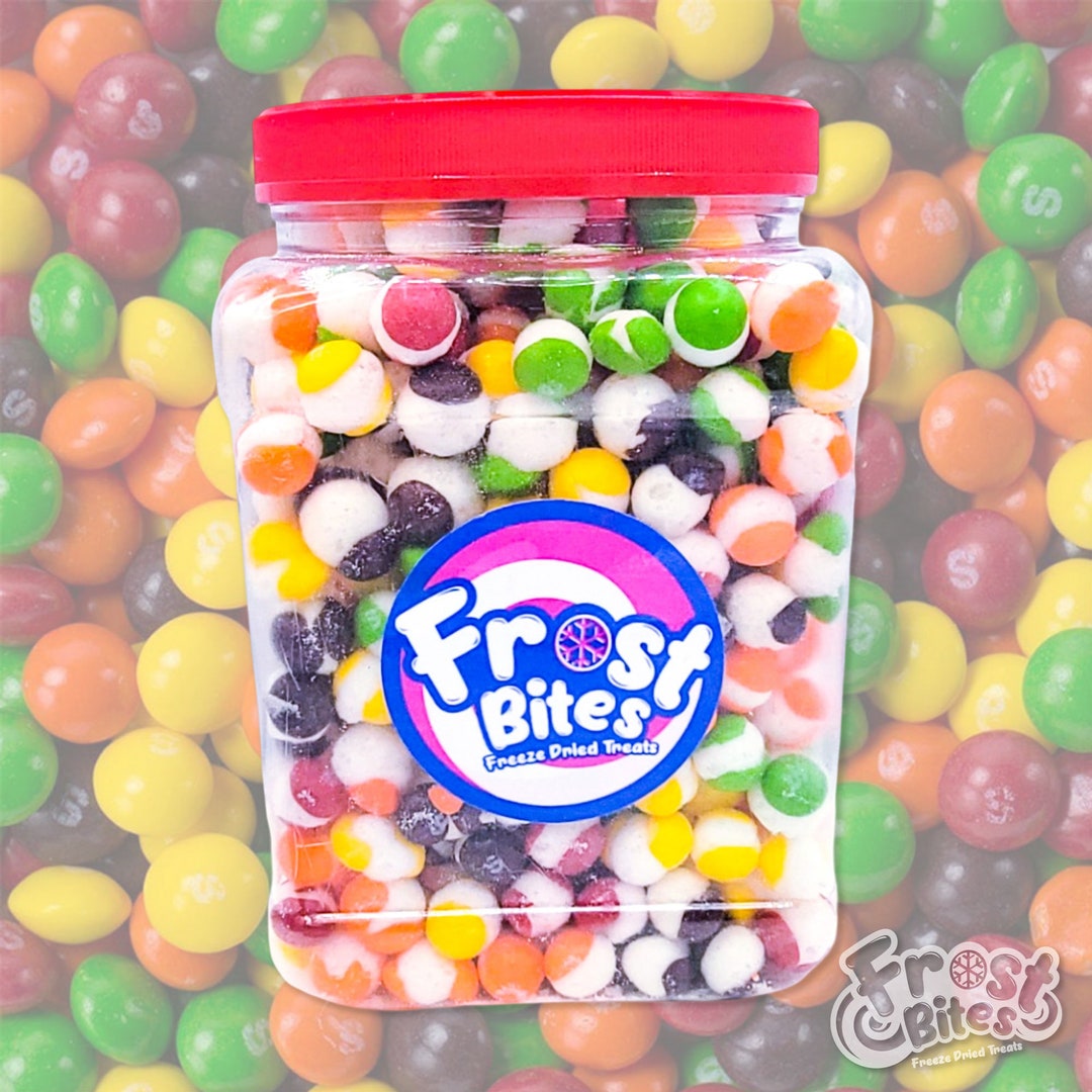 Freeze Dried Candy Frizzles - Original Fruit Flavors, 1 1/2 Lb Tub - Etsy